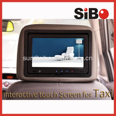 China Digital Media In Car Advertising Screen For Taxi supplier