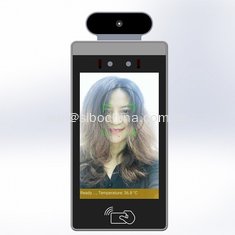 China SIBO Face Recognition Body temperature detection POE Power Tablet With NFC For Time Attendance supplier