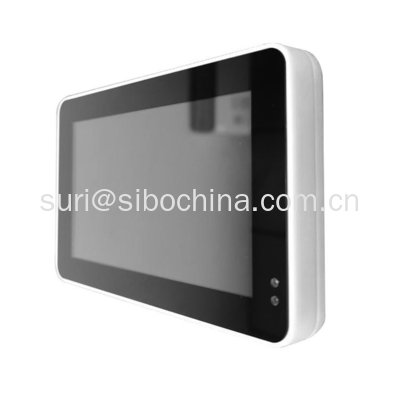 Mini 5 Inch Android Wall Mounted Device With POE Power And NFC Reader For Time Attendance supplier