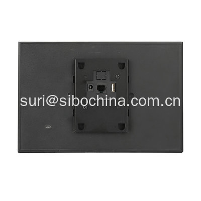 10 Inch Wall Flush Mounted Android Tablet With POE RJ45 For Home Automation supplier