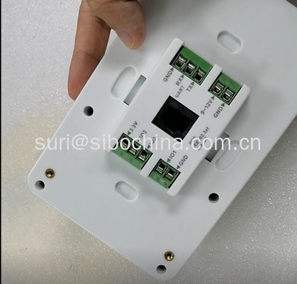 Small Recessed Wall Mounted Tablet With POE Power supplier